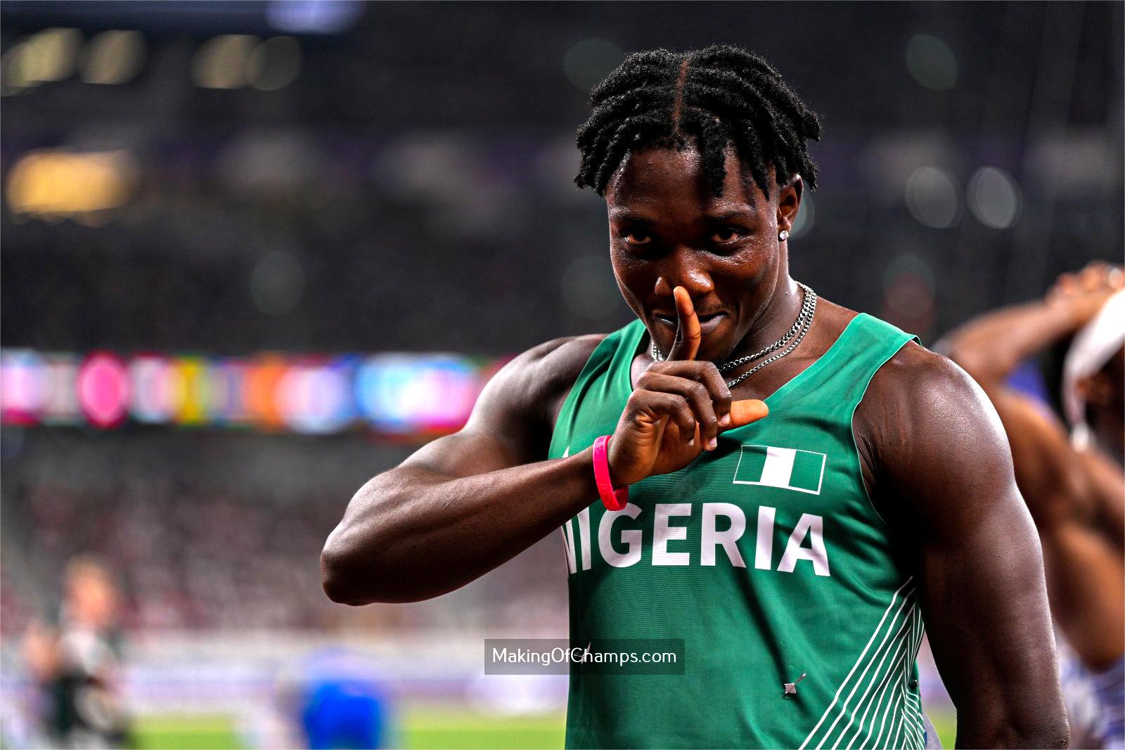 Kanyinsola Ajayi Breaks Nigeria’s 18-Year Curse at World Championships ...